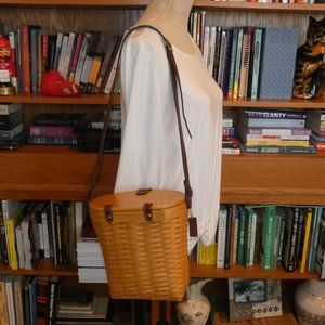 Longaberger | Bags | Genuine Vintage Longaberger Basket Purse Large ...